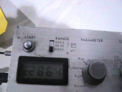 Surtronic 3P surface gage #607
